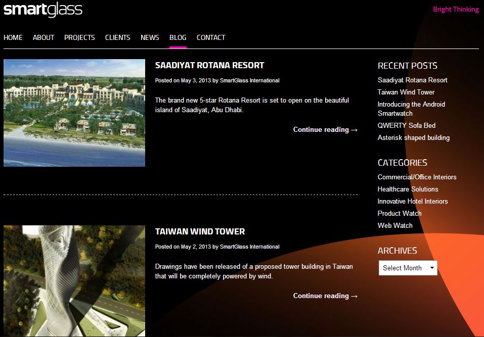 Introducing the Smartglass Design Blog - SmartGlass