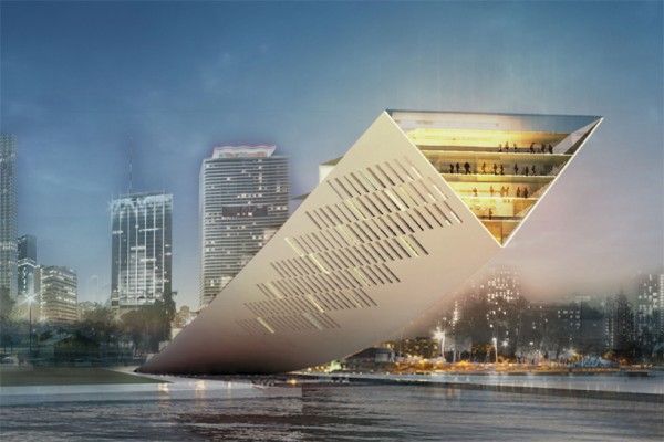 Hovering Building, Miami - SmartGlass