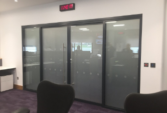 Security Room Screen, Wimbledon, England - SmartGlass