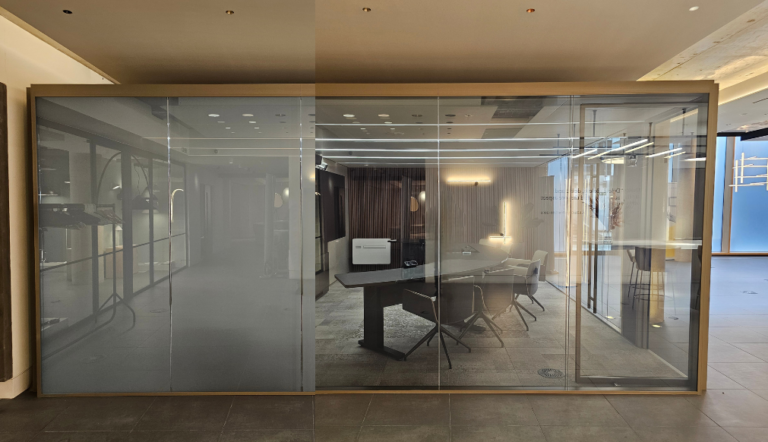 Smart Glass Partitioning For The Reconfigurable Office Smartglass Intl